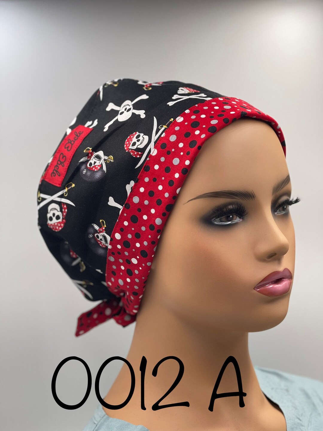 Pirates / Skulls / Swords /bones Scrub Caps. Halloween Scrub Cap/ Hats ...