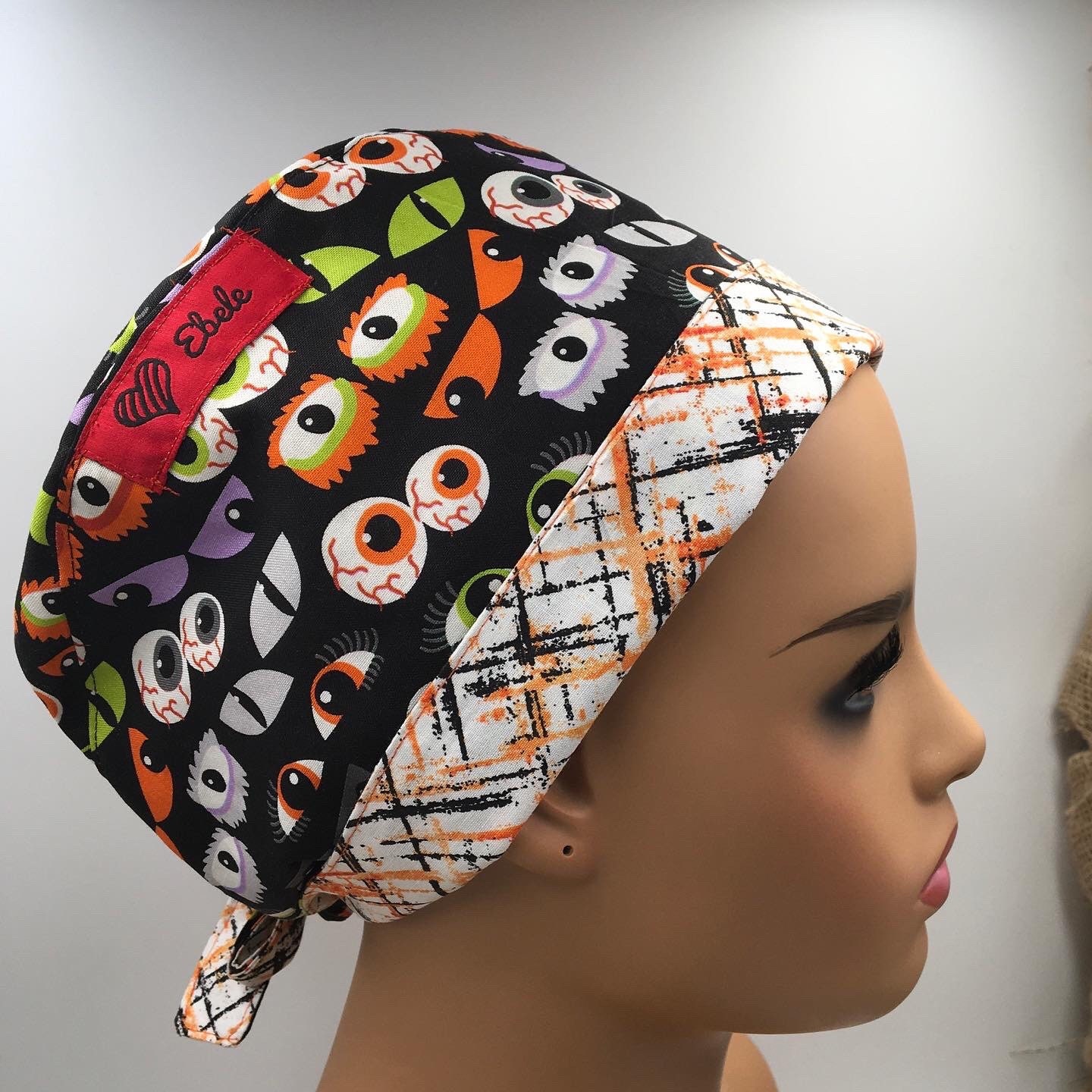 Halloween Eye See you, Boo boo bash scrub caps. Tamaño regular. - Etsy ...