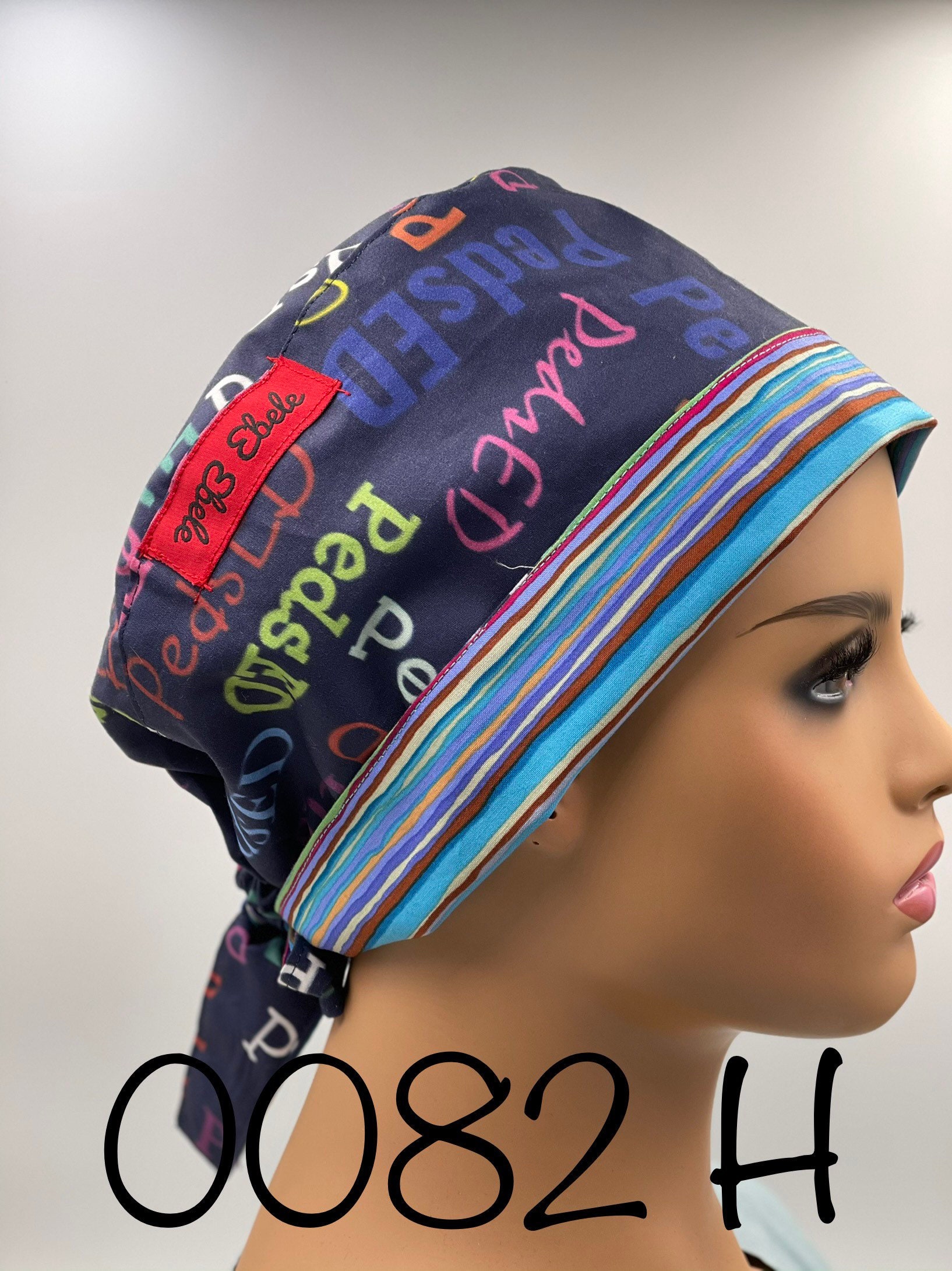 Pediatric Emergency PedsED scrub caps Regular Size. | Etsy