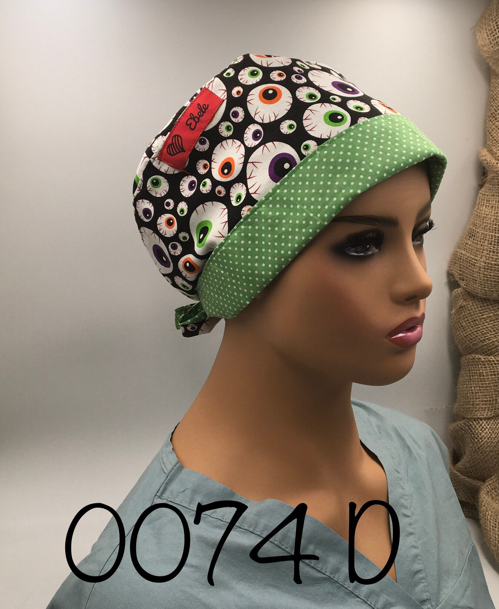 Look Me in the Eyes Googly Eyes , Ophthalmology /halloween Caps.scrub ...