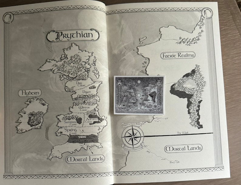 ACOTAR Map Sticker, Book, Reading, Stickers, A Court of Thorns and ...