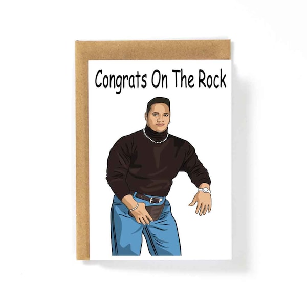 Engagement Card - Etsy