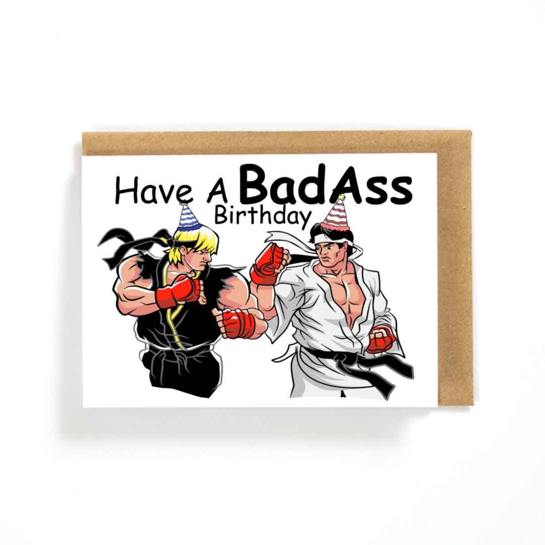 Have A Bad Ass Birthday Card - Etsy