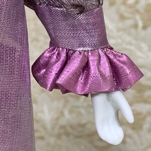 Vintage Porcelain French Pierott Clown in Pink and Dark Mauve - Etsy