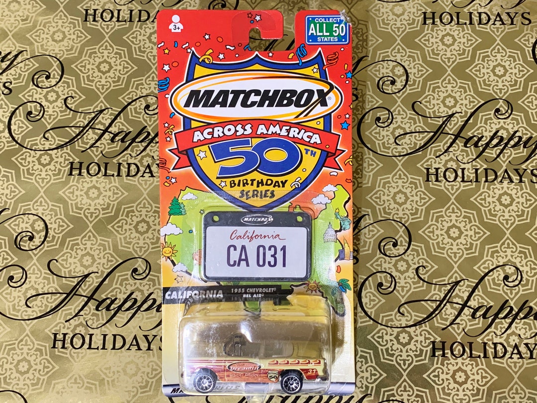 Matchbox Across America 50th Birthday Series. California - Etsy
