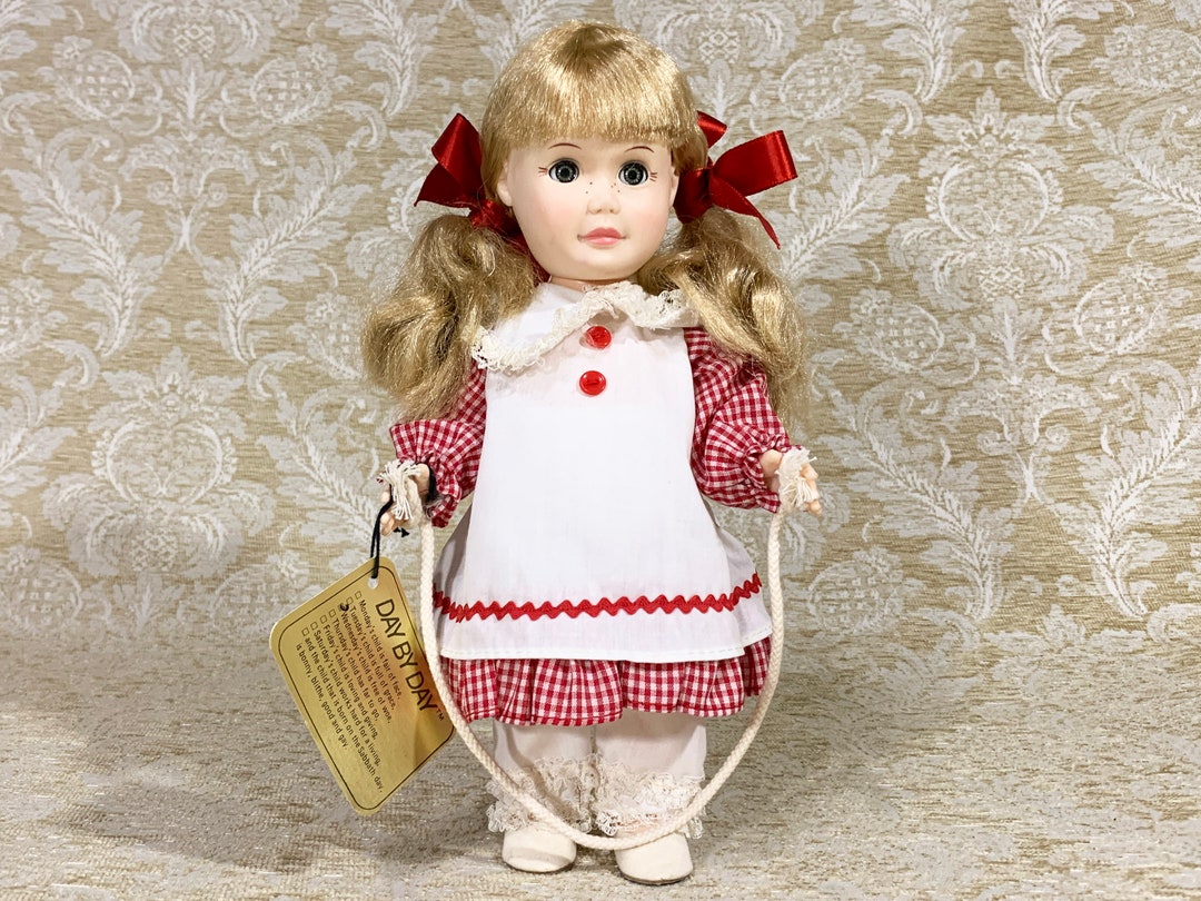 Wednesday's Child Sleepy Eye Doll From Effanbee's Day-by-day Collection ...