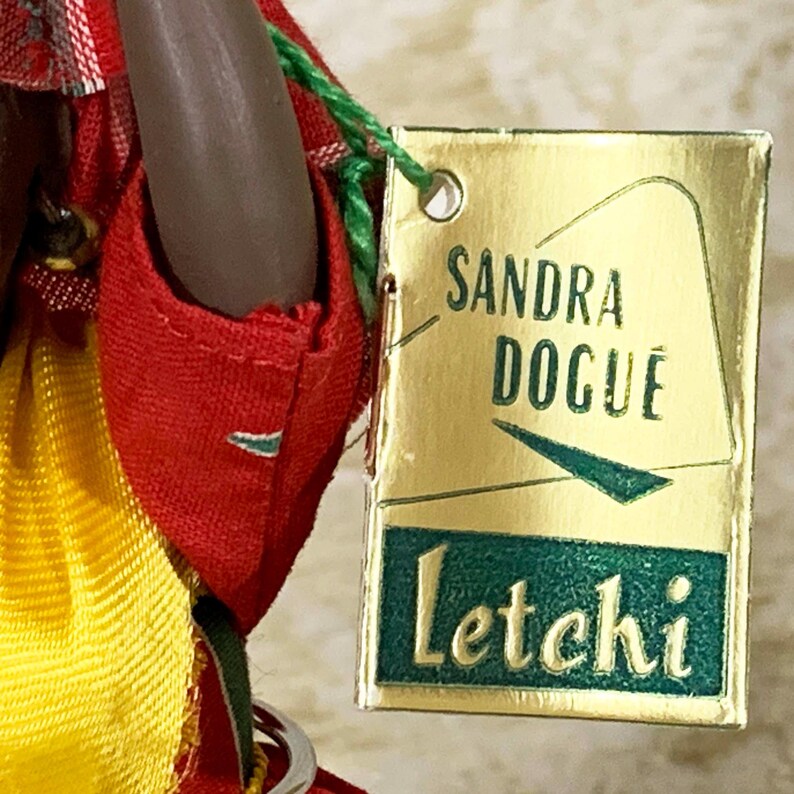 Vintage Letchi Folk Art Caribbean Souvenir Doll #3 - Etsy