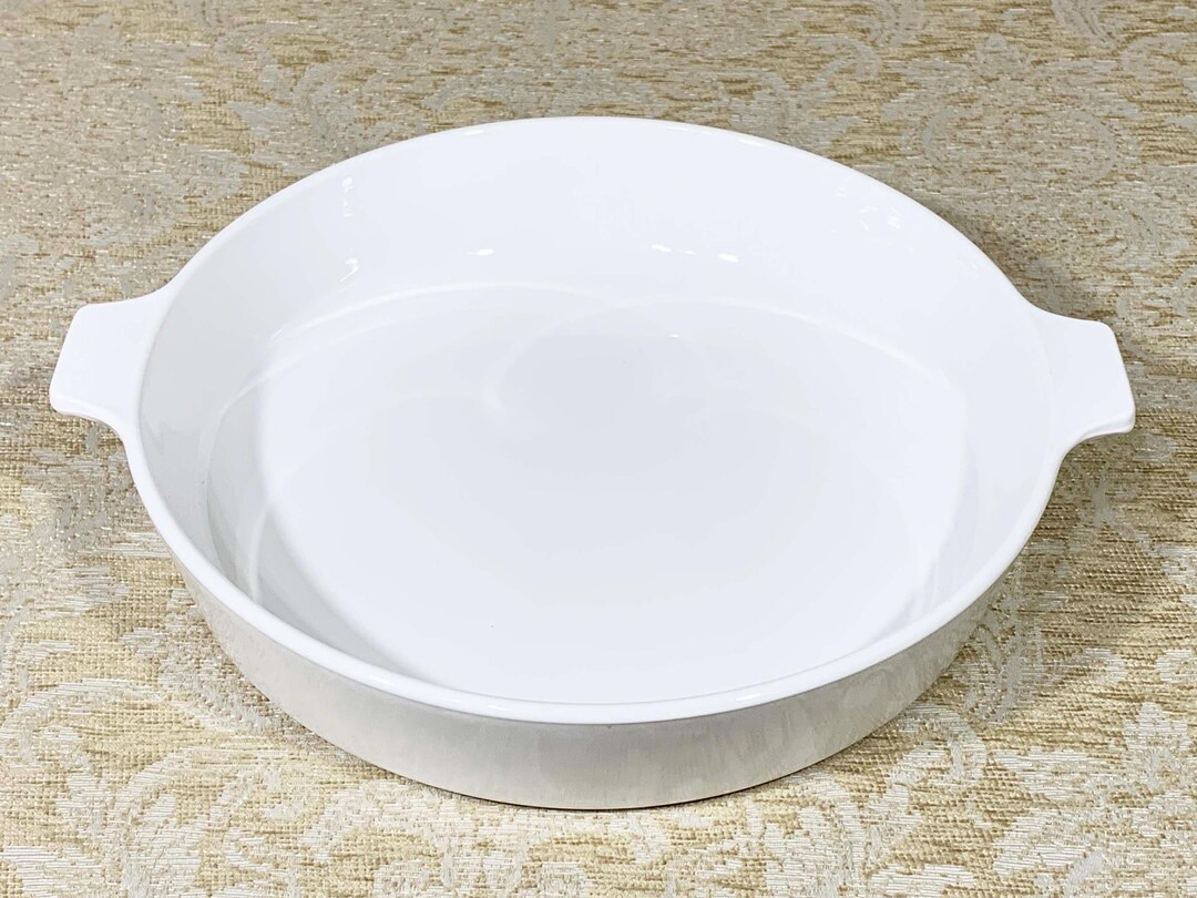 Vintage White Corning Ware Buffet Server Skillet - Etsy