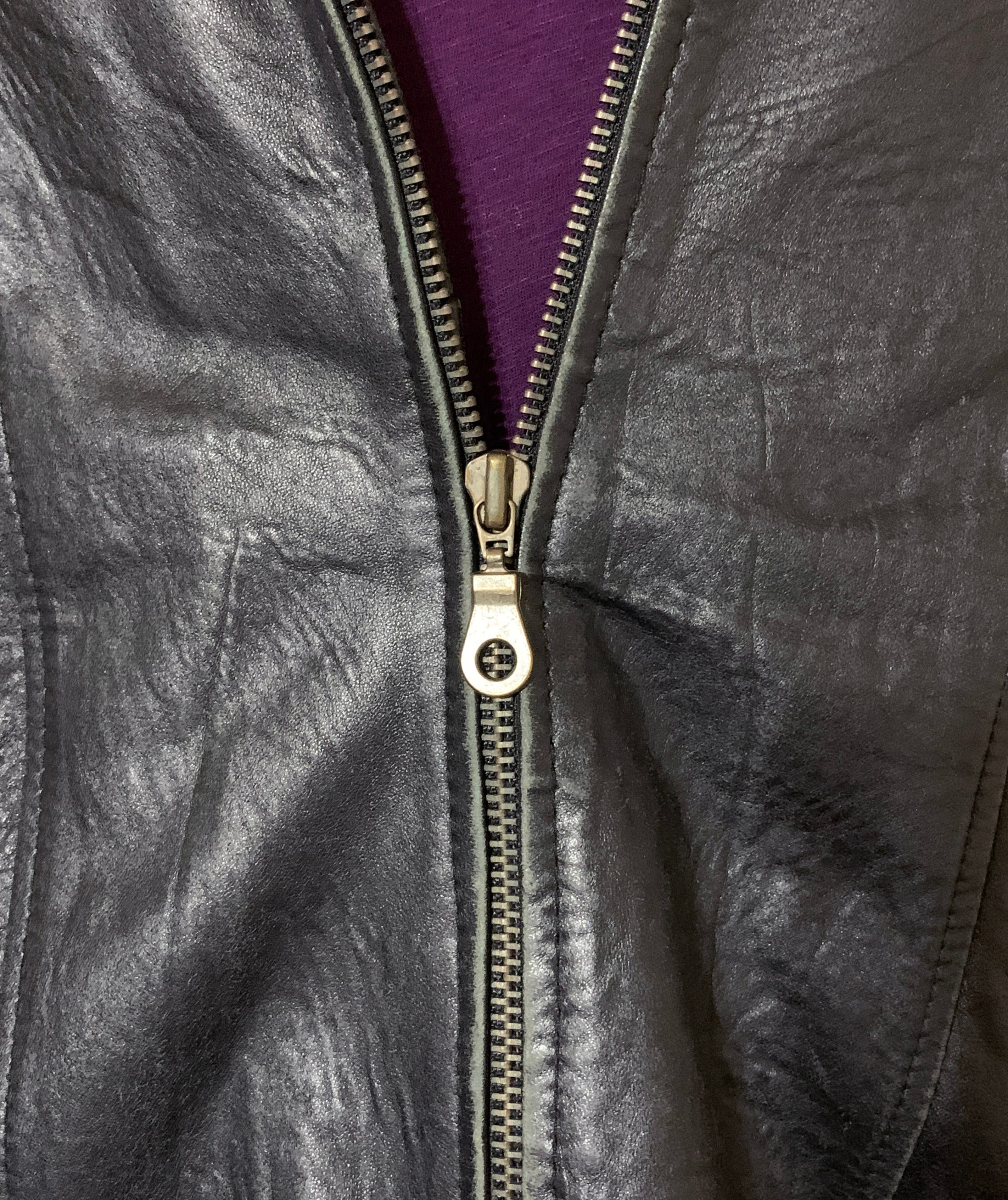 1980s Genuine Leather Jacket From the Tanya Collection - Etsy