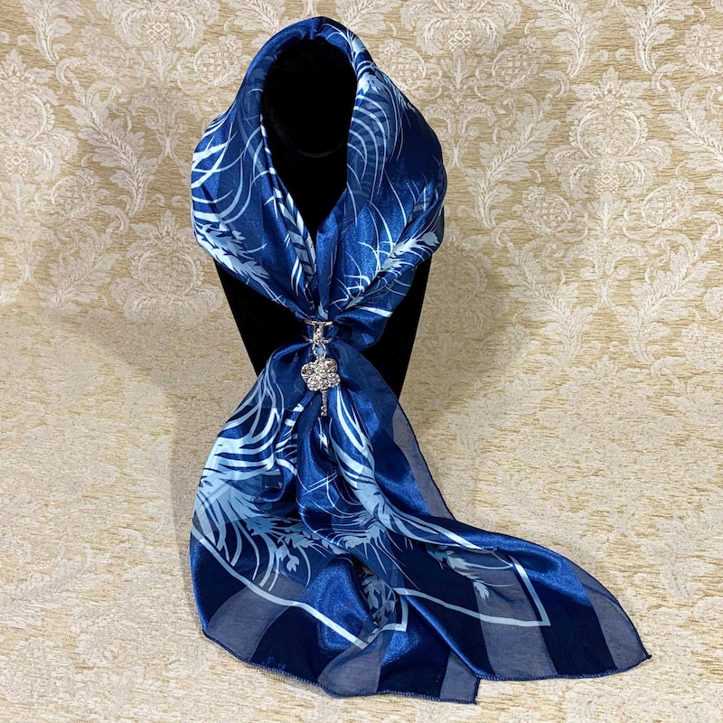 Scarf Jewelry - Etsy