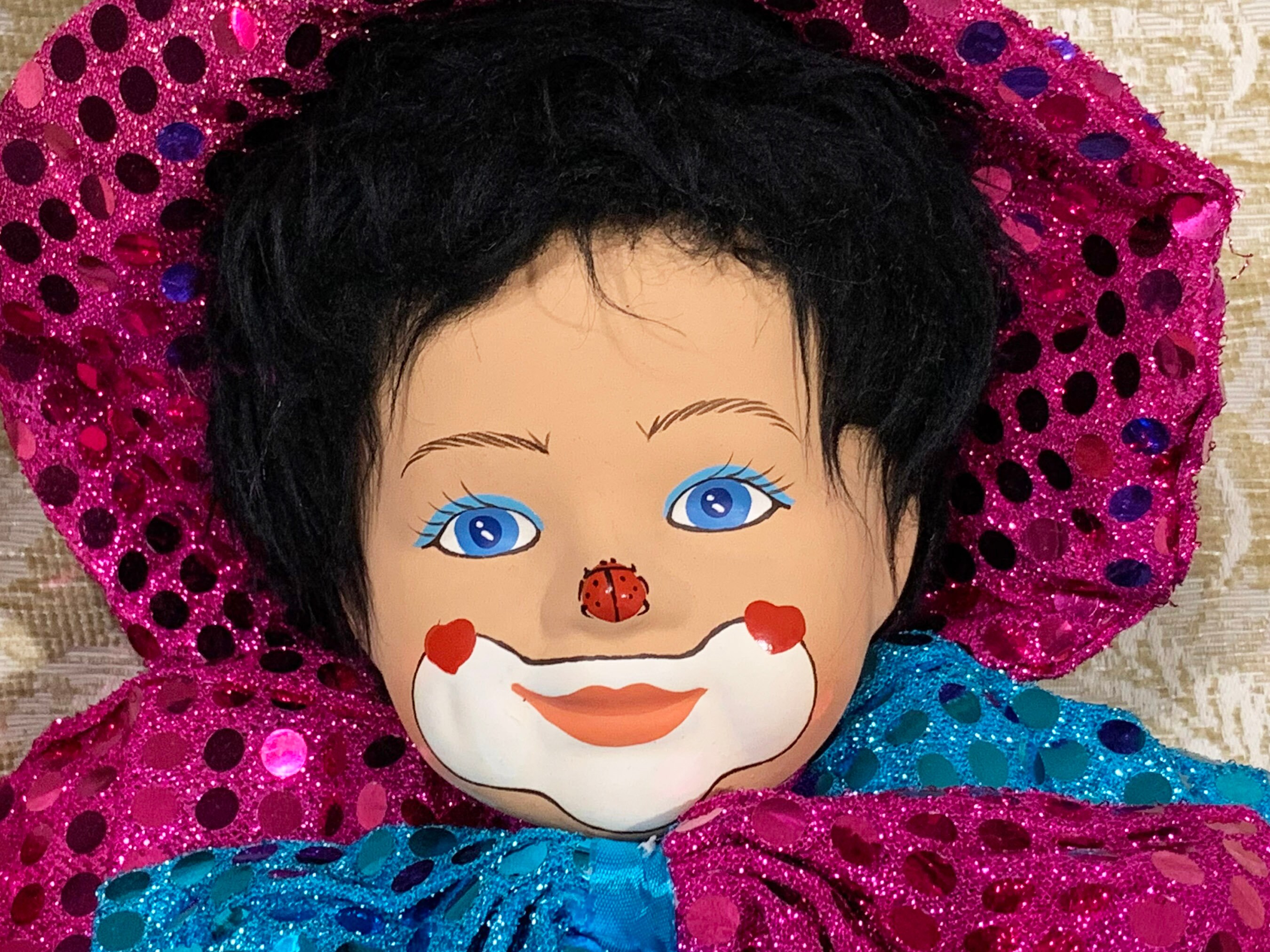 Circus Tati Clown Doll With Original Canister Handmade by Gerhard ...