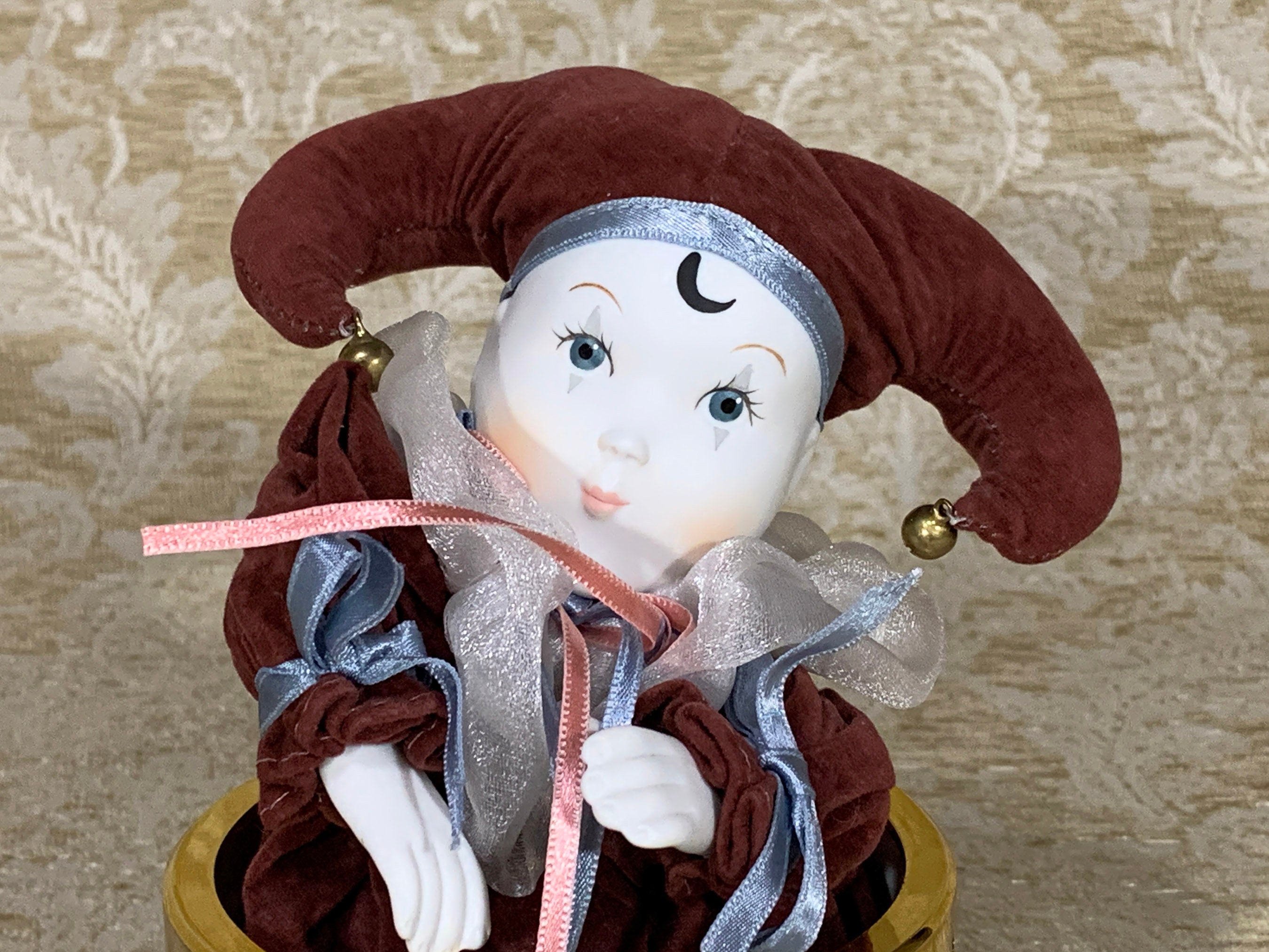 Vintage Clown Animated Music Box - Etsy