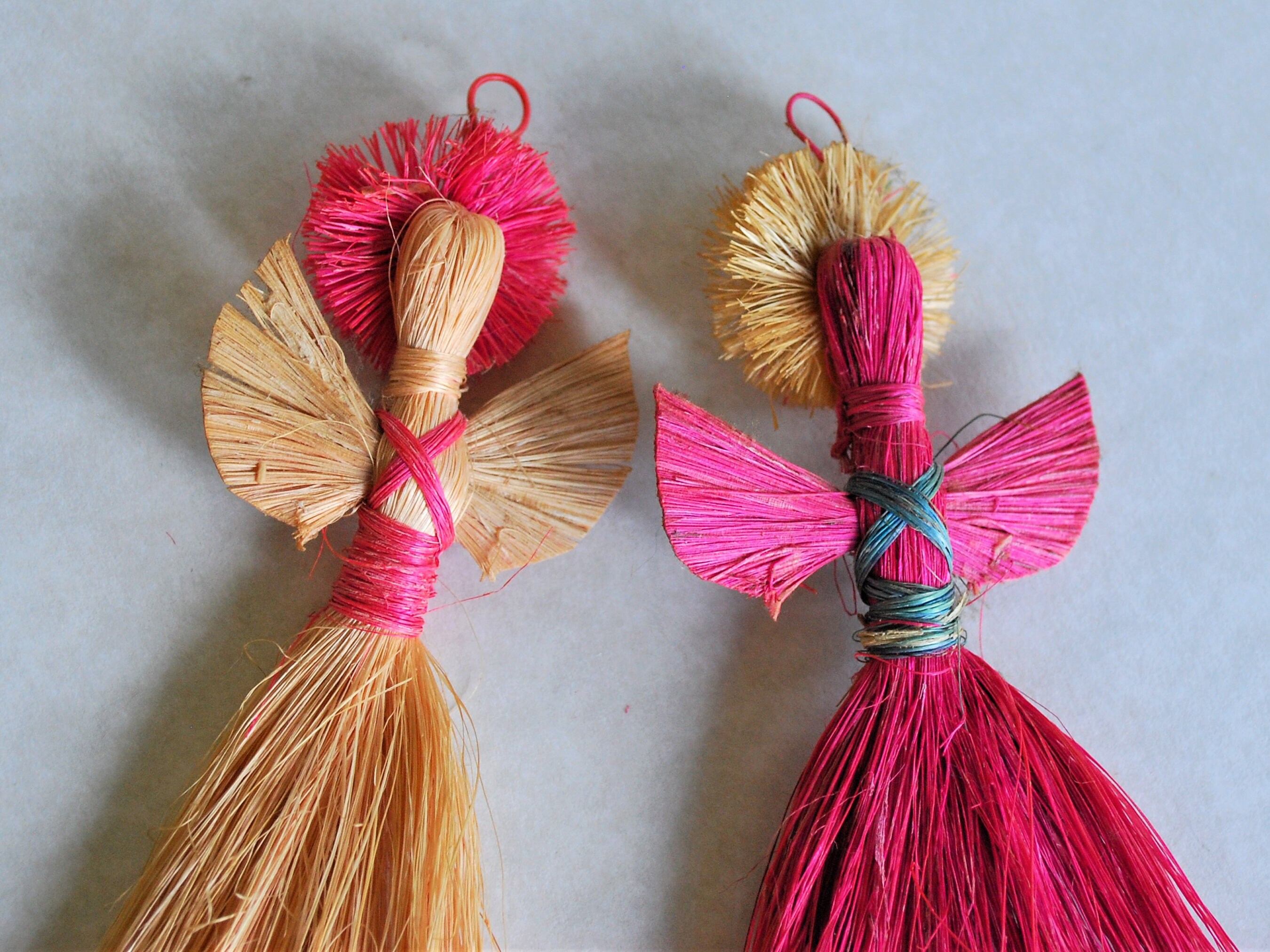 Broom Straw Angels - Etsy