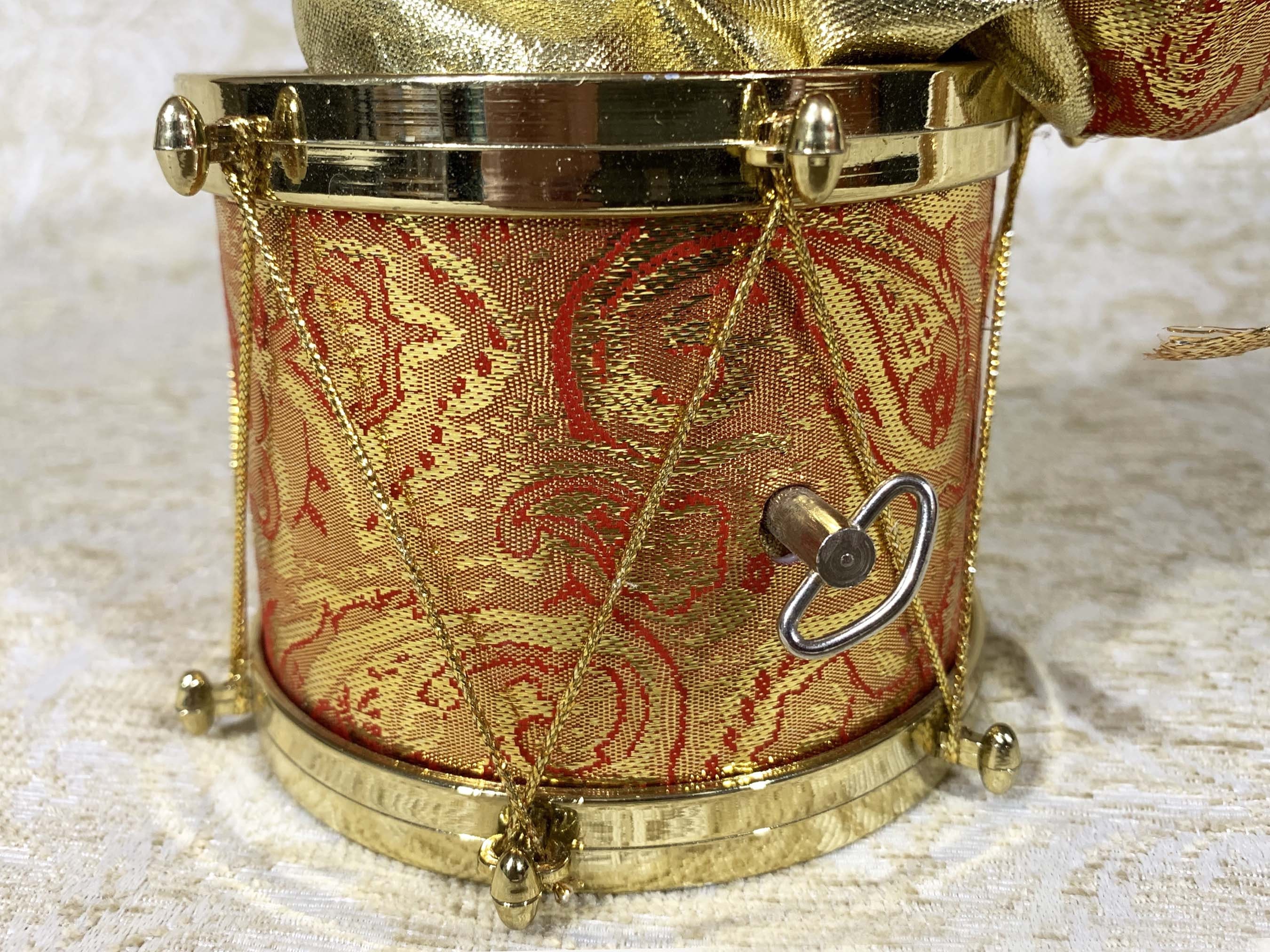 1980s Musical and Animated Jester Music Box in Gold and White - Etsy