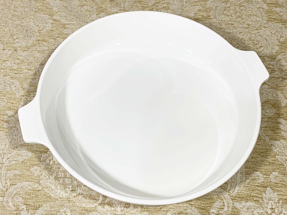 Vintage White Corning Ware Buffet Server Skillet - Etsy