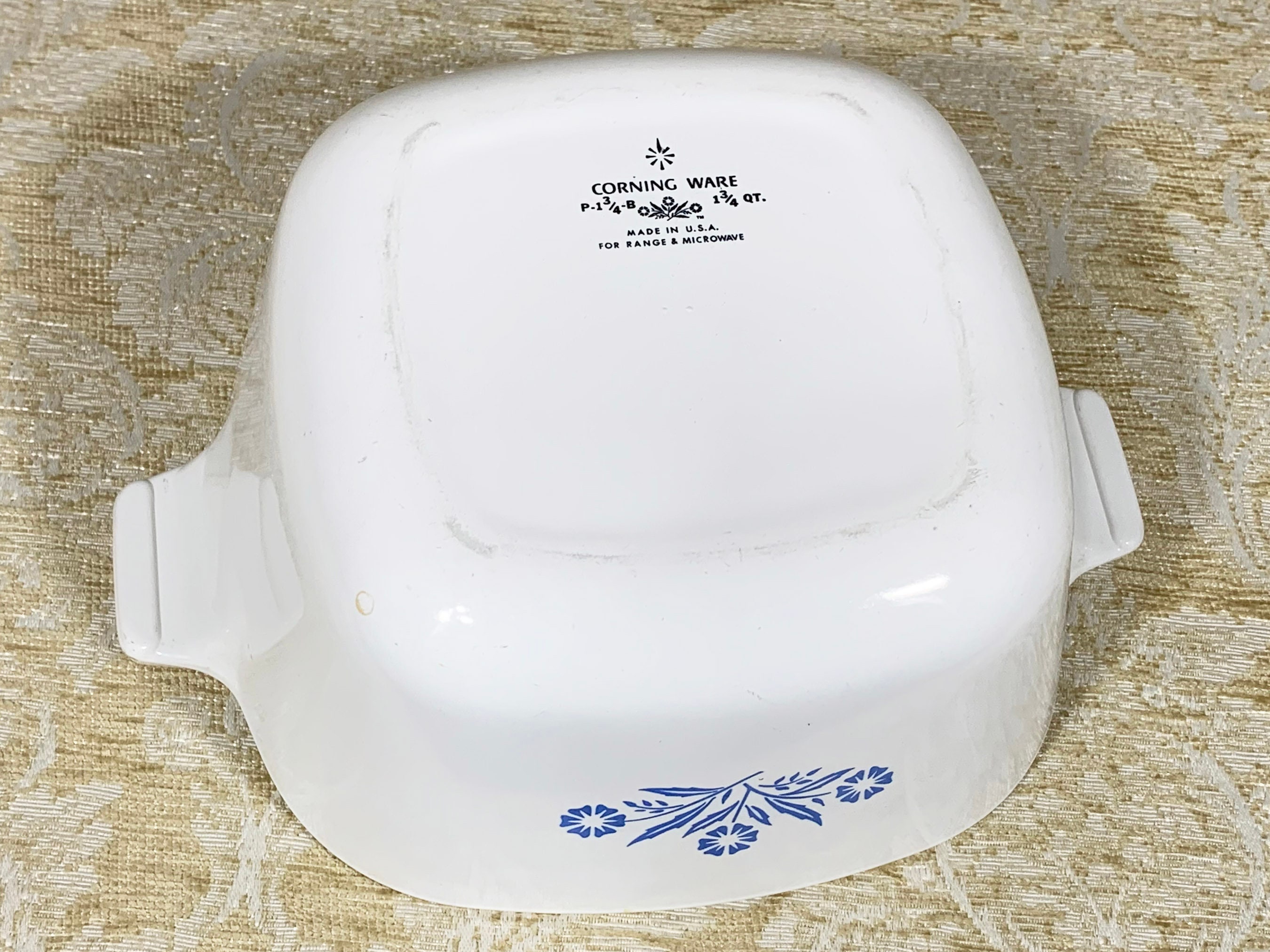 Vintage Cornflower Blue Corning Ware 1-3/4 Quart Casserole - Etsy