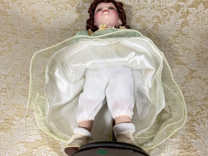 Vintage Cathay Collection Doll in Pale Green Dress With - Etsy