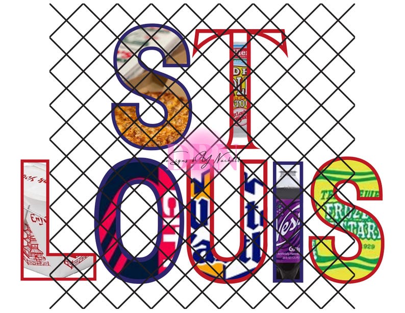314 St Louis Bundle & Interstate Images PNG SVG PDF - Etsy