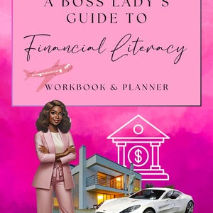 A Boss Lady Guide to Financial Literacy Workbook & Planner Digital ...