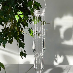 Unique Crystal Window Decoration Suncatcher Chandelier Hanging, Sun ...