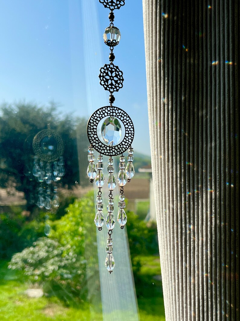 Unique Crystal Suncatcher – Hanging Window Decoration With Sun Catcher ...