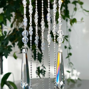 Unique Crystal Window Decoration Suncatcher Chandelier Hanging, Sun ...