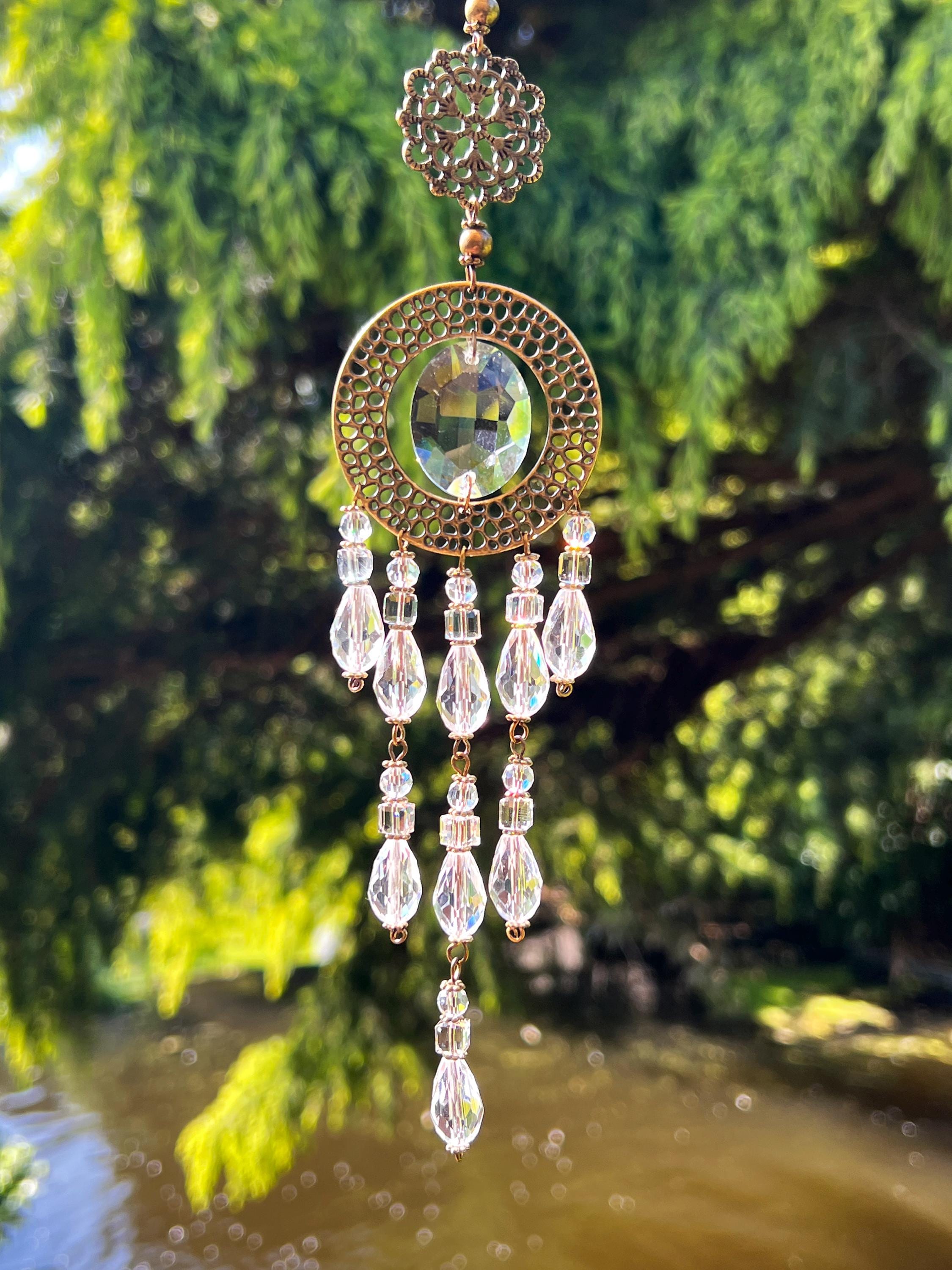 Unique Crystal Suncatcher – Hanging Window Decoration With Sun Catcher ...