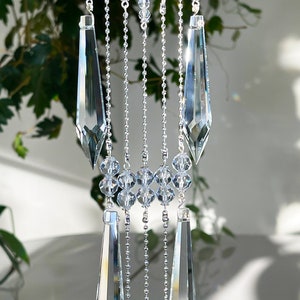 Unique Crystal Window Decoration Suncatcher Chandelier Hanging, Sun ...