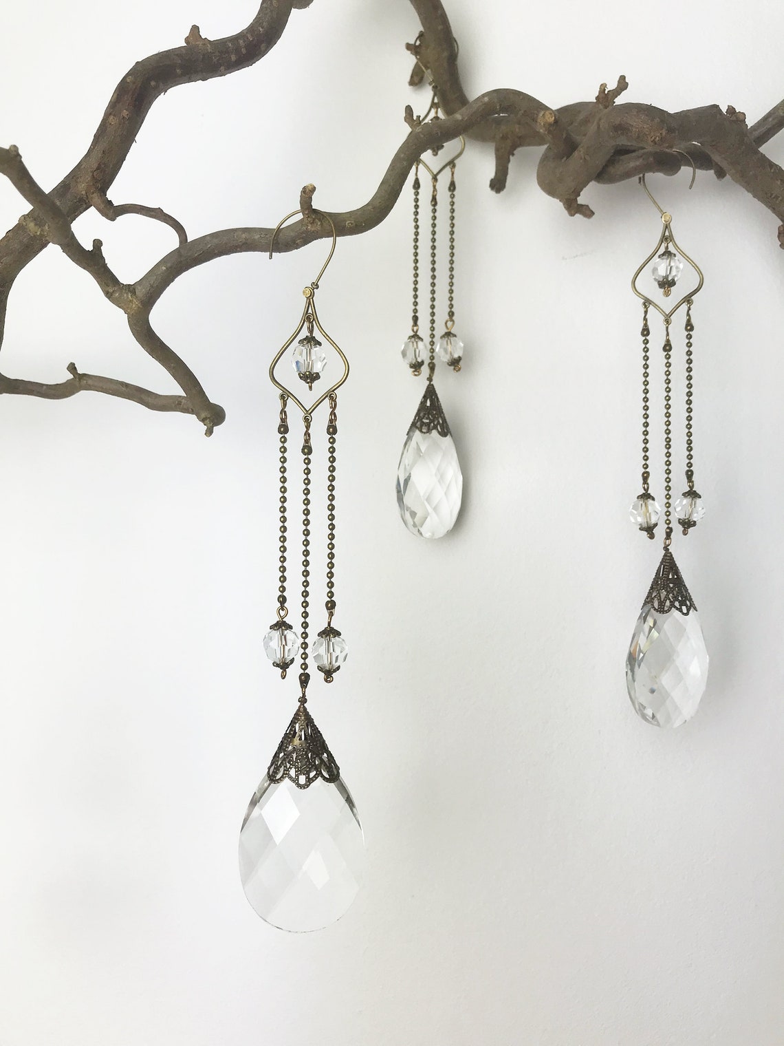 6-set Unique Crystal Decor Hangings Suncatcher Crystals for - Etsy