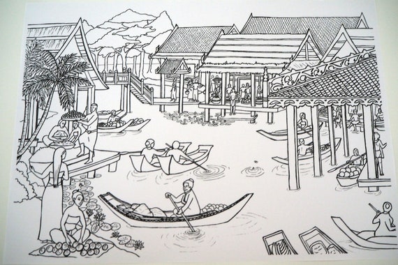Thailand Coloring Pages