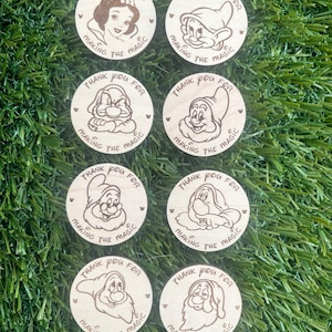 Cast Member Appreciation Tokens-double Sided - Etsy