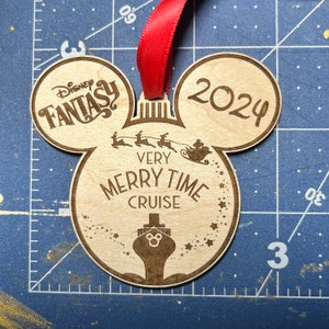 Disney Cruise Very Merrytime Cruises Inspired Ornament - Christmas Fish ...