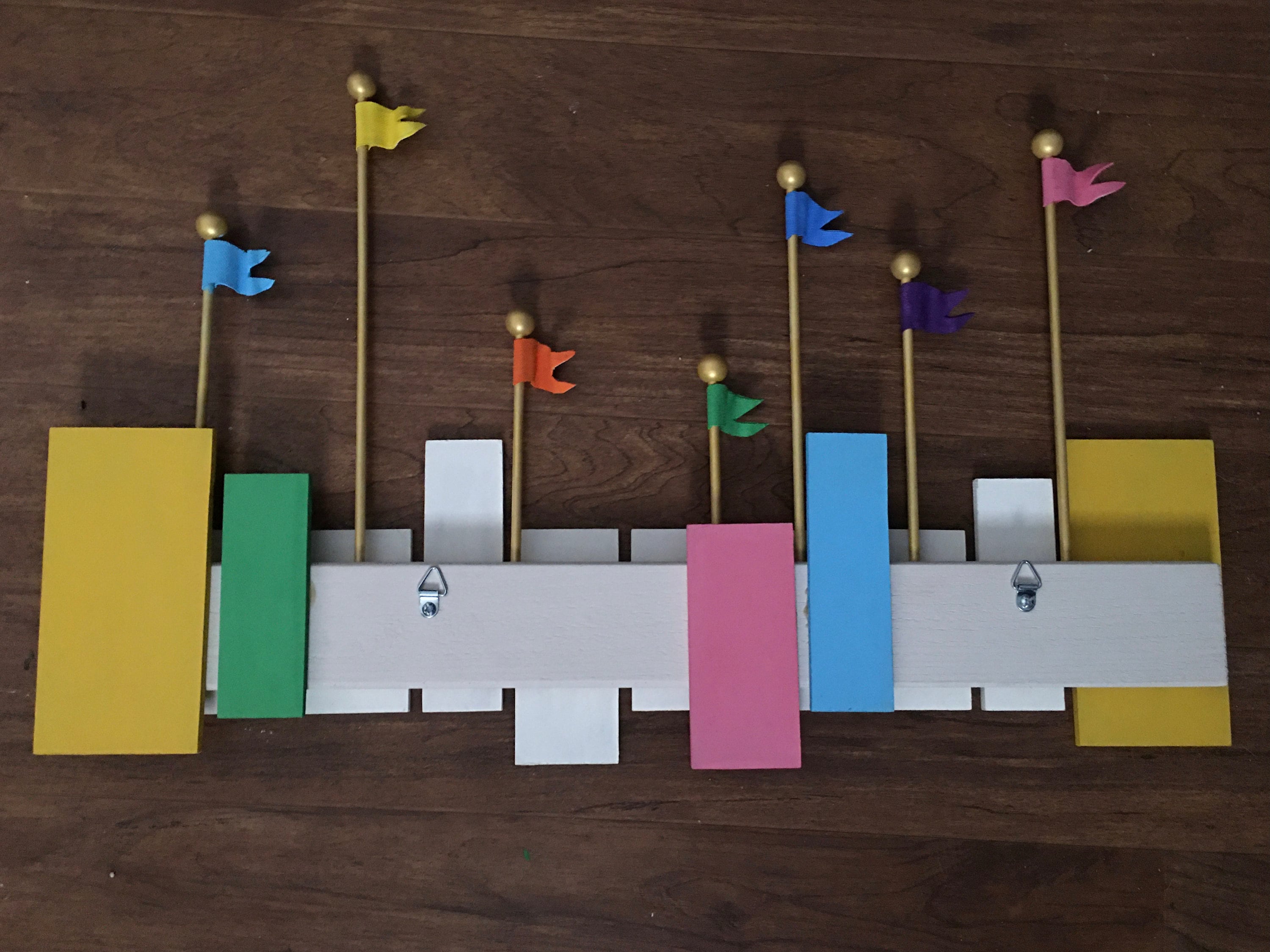 Vintage Disneyland Entrance Sign With Flags - Etsy