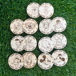 Cast Member Appreciation Tokens-double Sided - Etsy