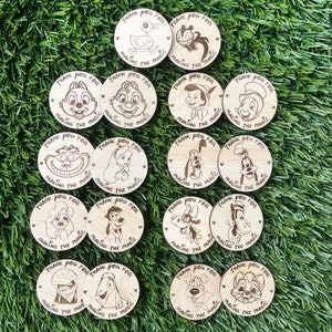 Cast Member Appreciation Tokens-double Sided - Etsy