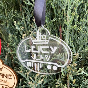 Galaxy’s Edge Custom Name Tag Ornament - Etsy
