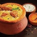Handmade Traditional Indian Style Biriyani Clay Pot With Lid - Etsy