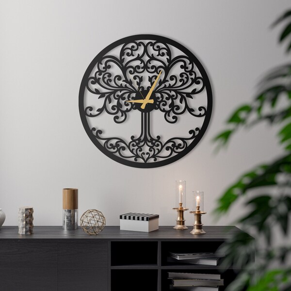 Large Tree of Life Clock - Etsy