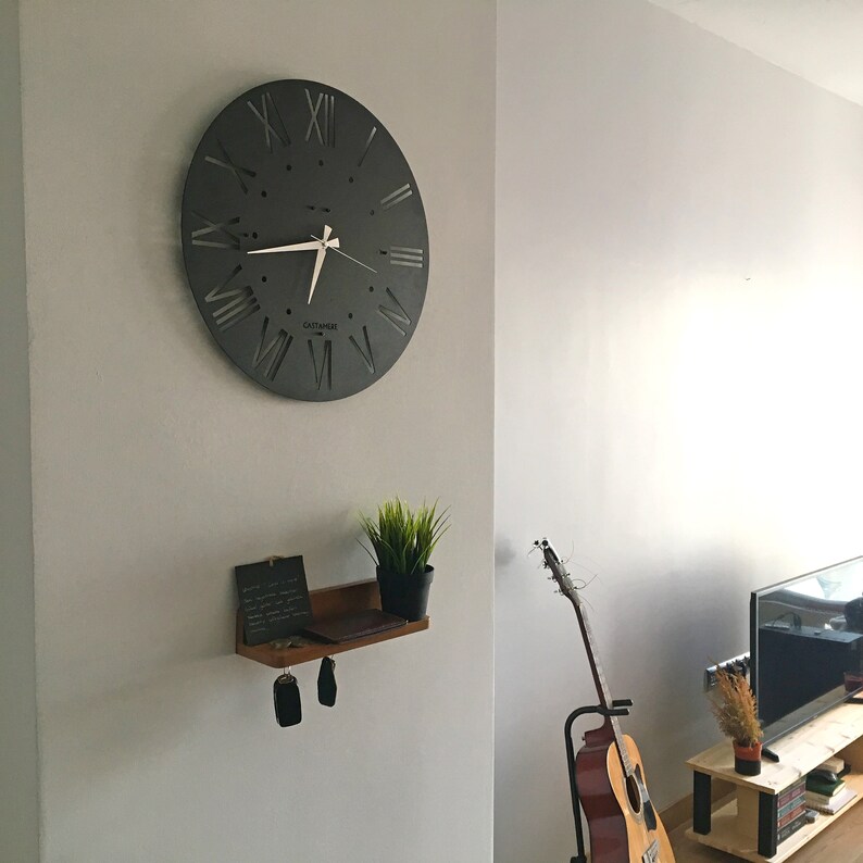 Bold Large Wall Clock Oversized Wall Clock Unique Wall - Etsy