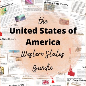 The United States of America: Western States Bundle (cooking Through ...
