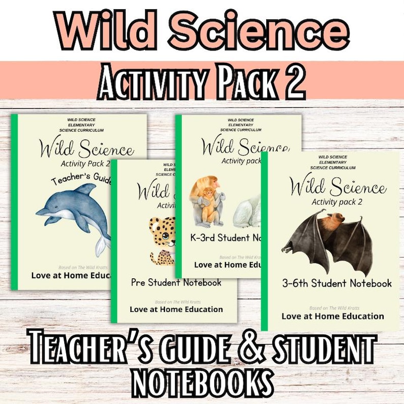 Wild Science Homeschool Curriculum – Elementary Animal Science (digital ...