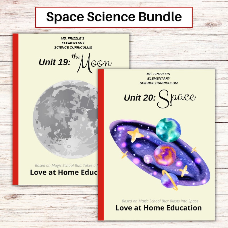 Ms. Frizzle Elementary Science Curriculum- 20 Fun Units- Magic Bus ...