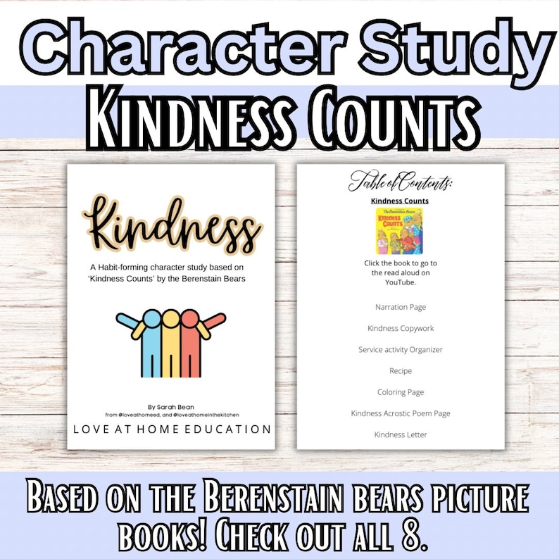 Bible Based Character Study- Kindness Counts, Digital Service ...