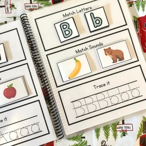 2nd Year Prek A-Z Busy Book - Alphabet Busy Book for Preschoolers ...