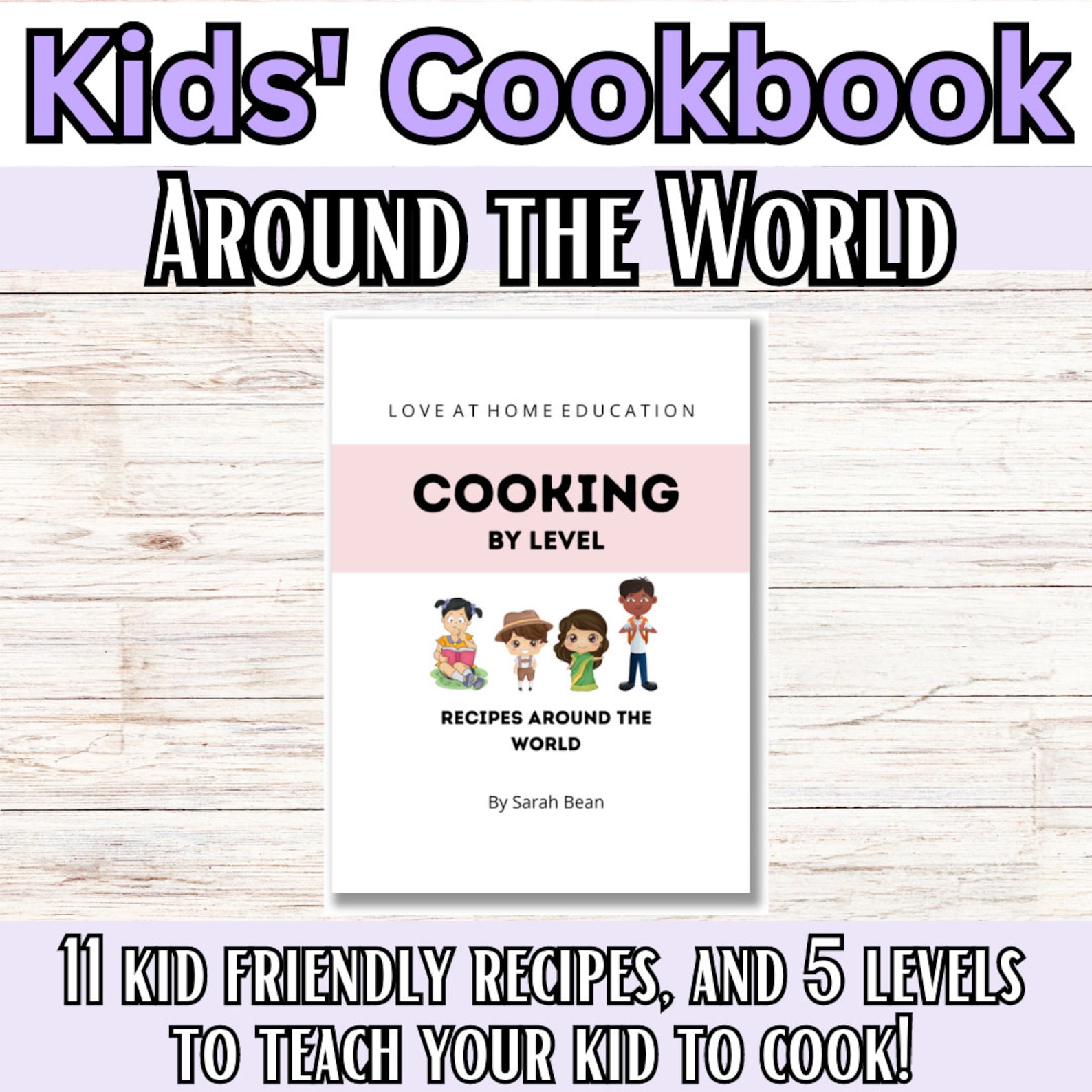 Kids Cookbook, Recipes Around the World, Distance Learning, Cooking ...