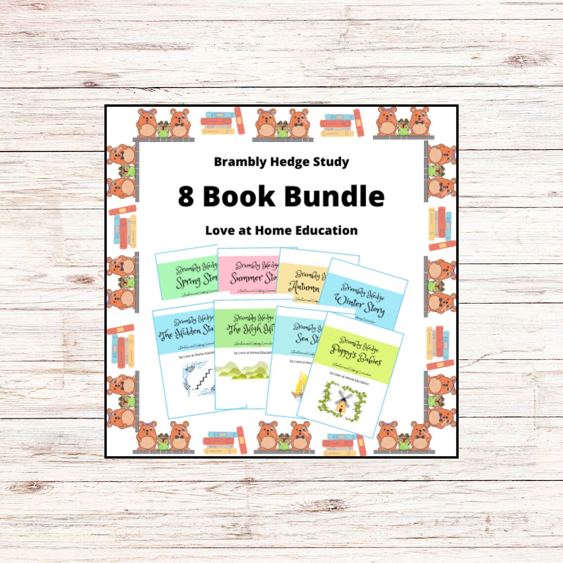 Brambly Hedge Summer Story Book Guide, Homeschool Literature and ...