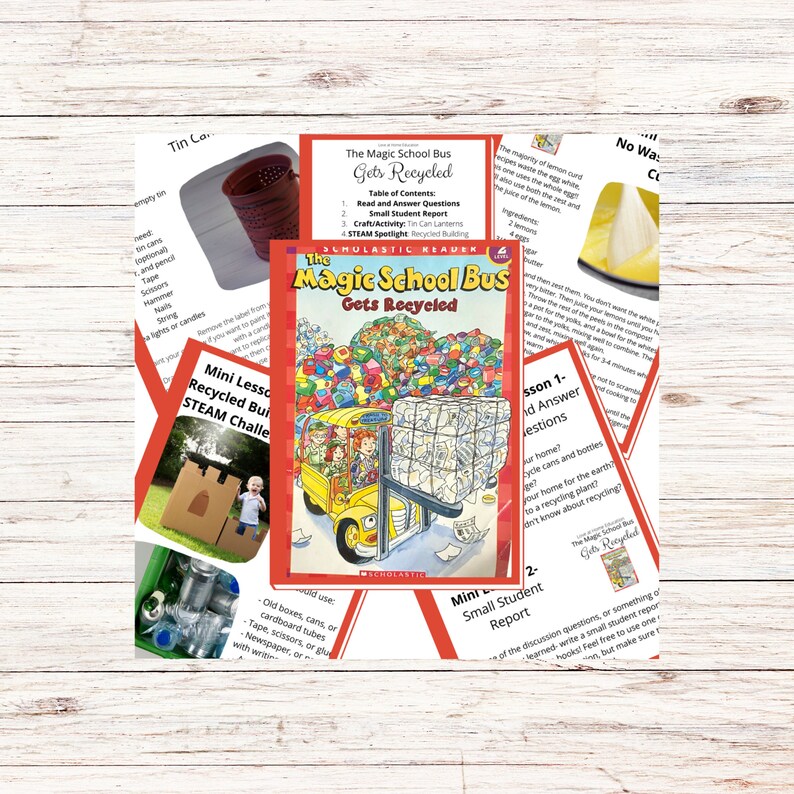 Space Explorers Book Guide From Magic School Bus Chapter Books - Etsy