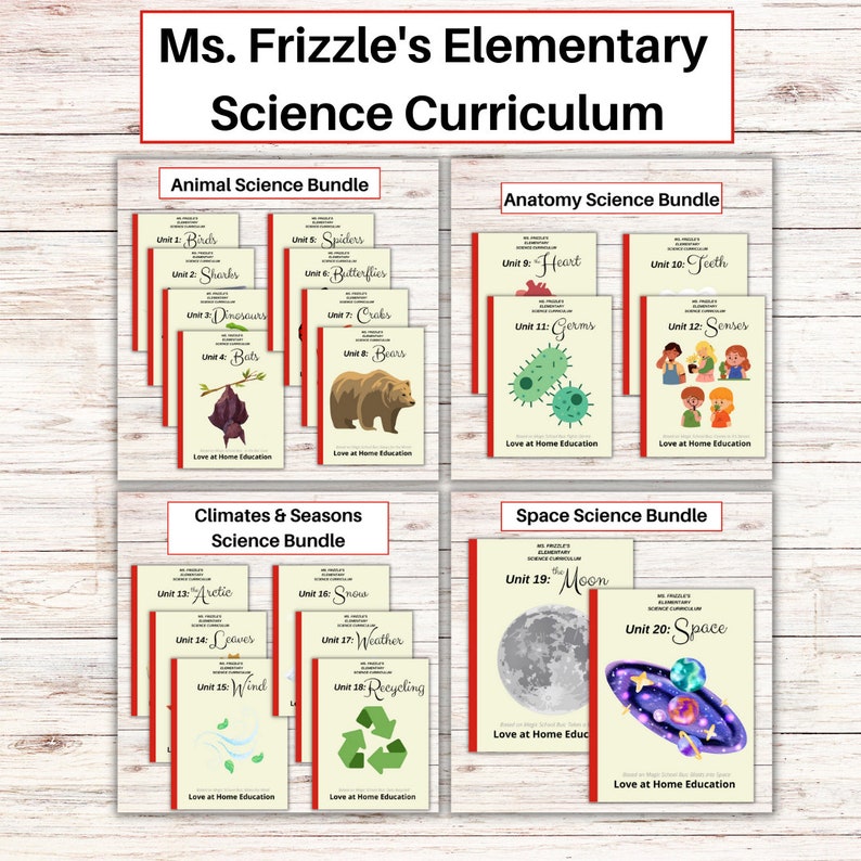 Ms. Frizzle's Birds Homeschool Unit – Elementary Science STEAM (digital ...