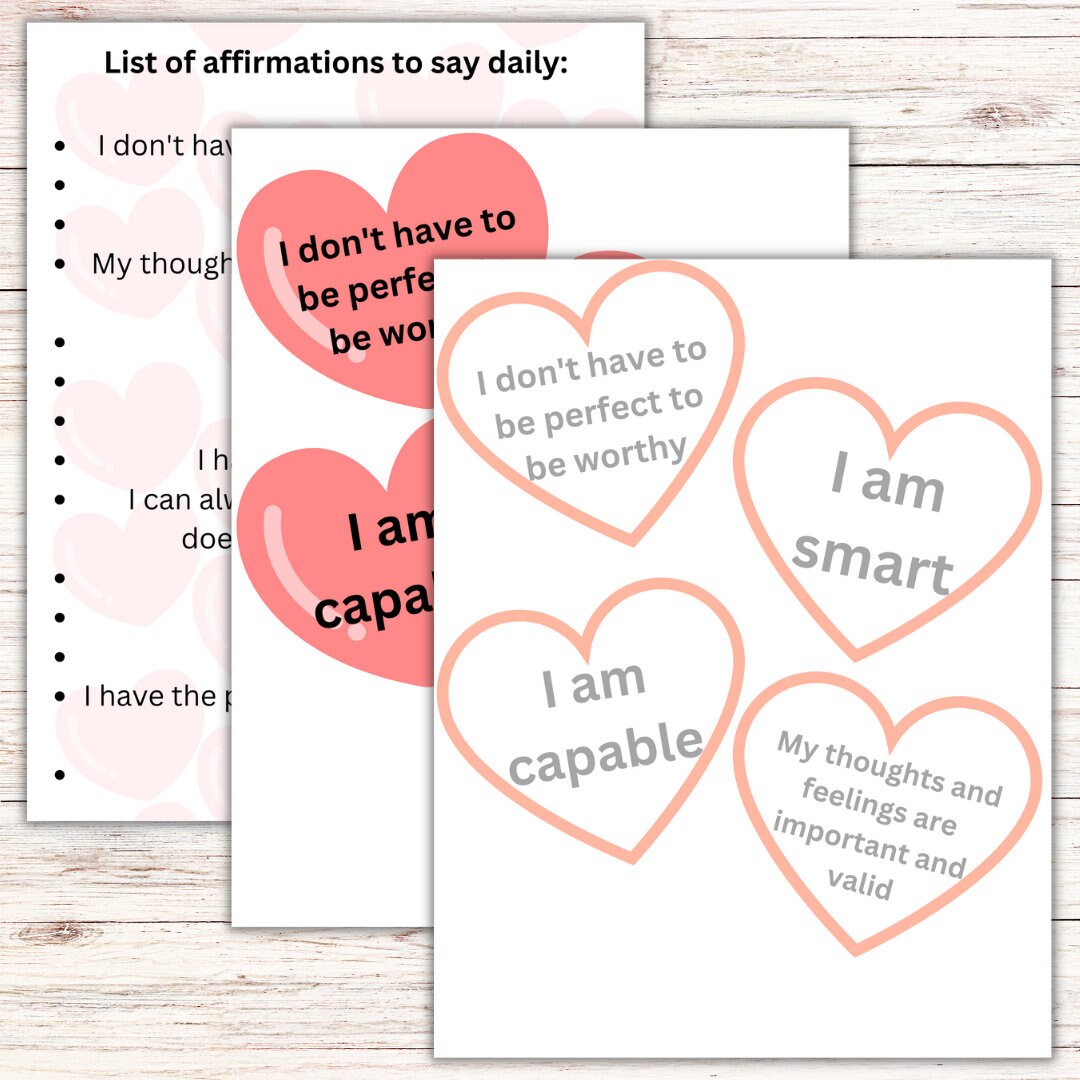 Valentine Affirmation Pack Homeschool Book Guide Homeschool Literature ...
