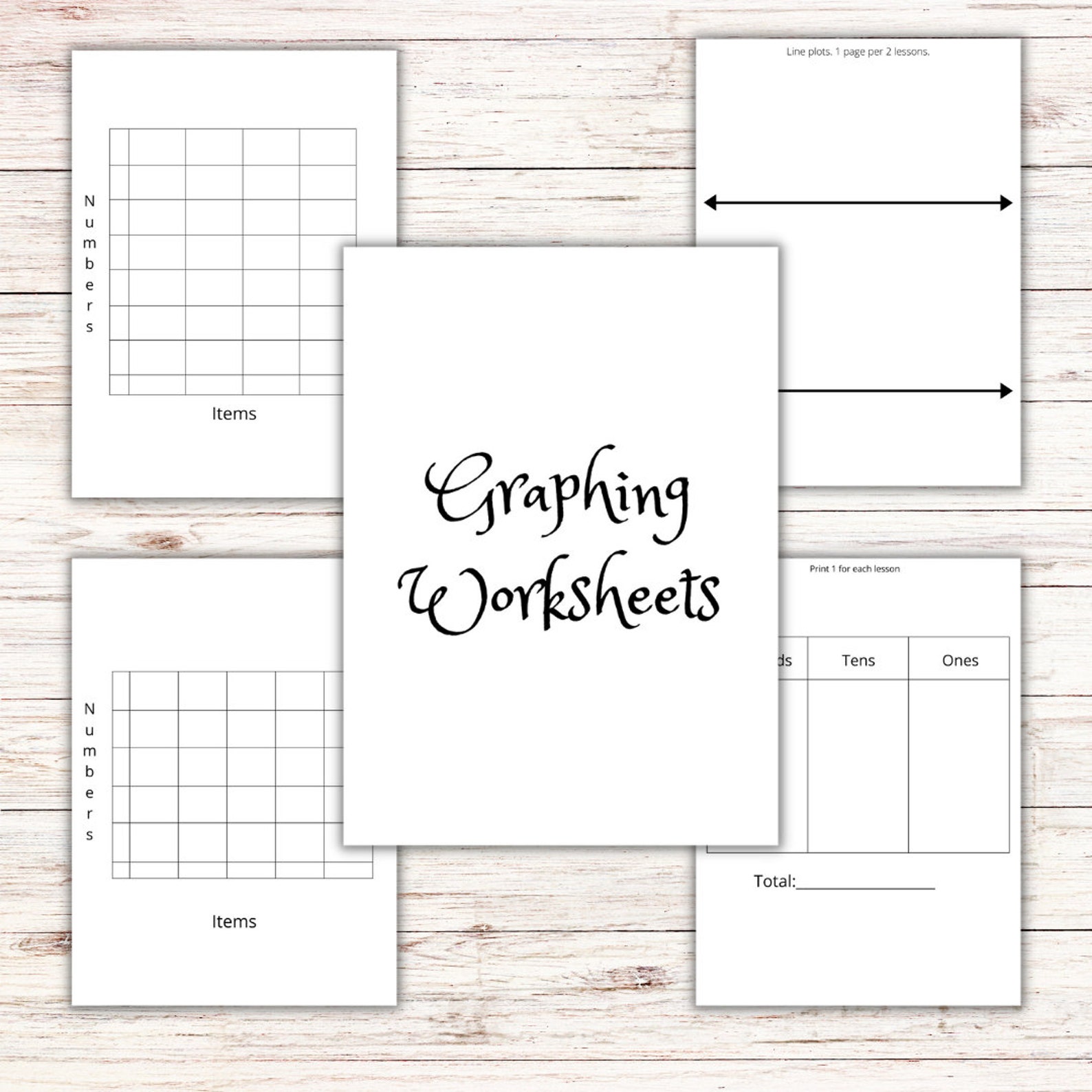 Graphing in the Kitchen Elementary School Math - Etsy